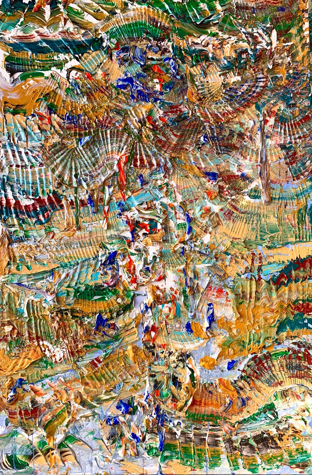 Roy Lerner "The Last Painting," 2020, mixed media on canvas – Fischtein ...